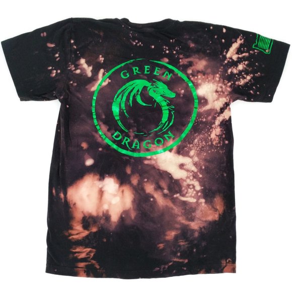 American Apparel | Shirts | Green Dragon Custom Dye Metallic Graphic ...